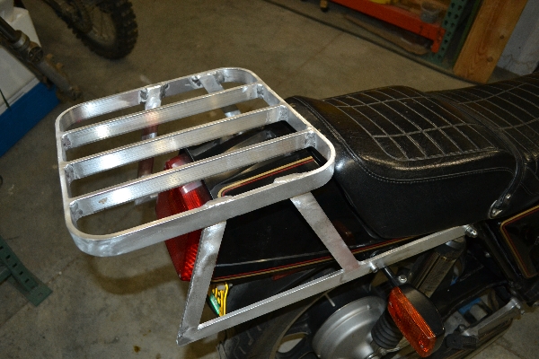 HomeMade/HandMade Luggage rack for a KZ1300. - KZ1300.COMmunity